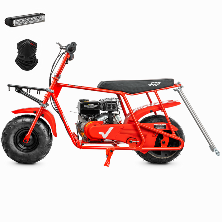 FRP Gas Powered 99CC 4-stroke Mini Bike GMB100U – FRP Official Site