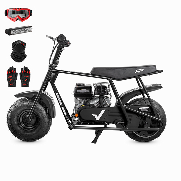 FRP Gas Powered 99CC 4-stroke Mini Bike GMB100 – FRP Official Site