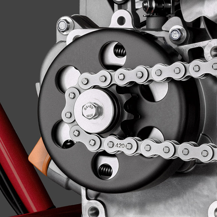 Mini Bike Parts | 420 Chain Clutch Sprocket Kit for GMB100 & 99cc Bikes ...