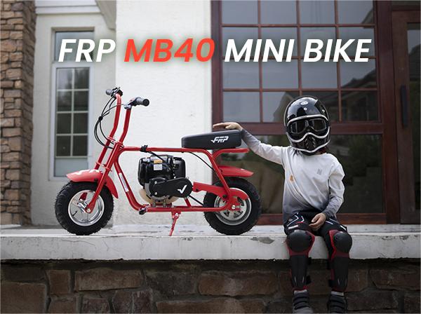 FRP Gas Powered 40CC 4-stroke Mini Bike MB40 – FRP Official Site