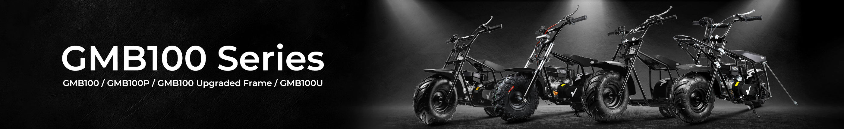 FRP GMB100 Series | 99cc Gas Mini Bikes – GMB100, GMB100P, GMB100U ...