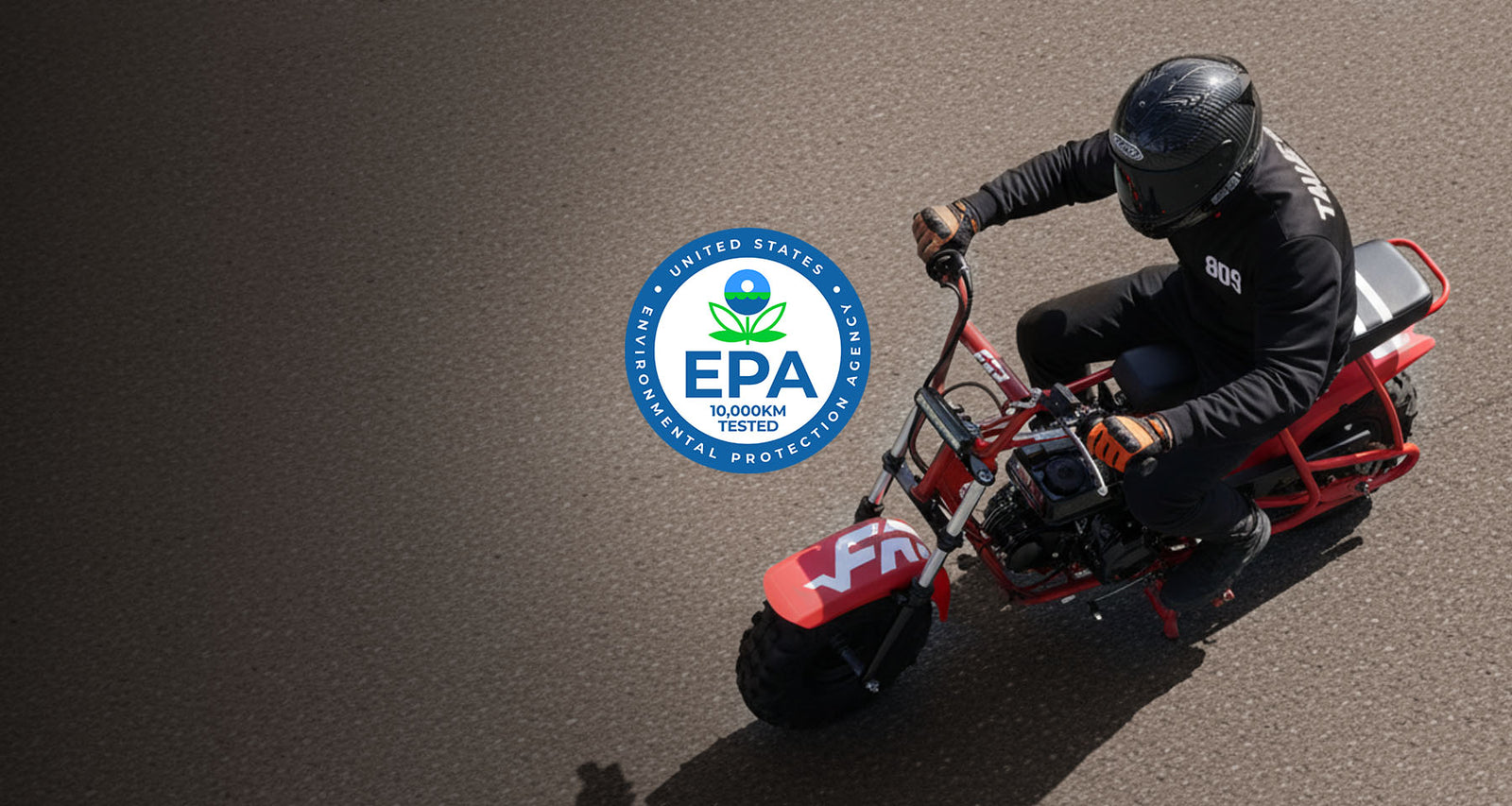 FRP Gas Powered 99CC 4-stroke Mini Bike GMB100P – FRP Official Site