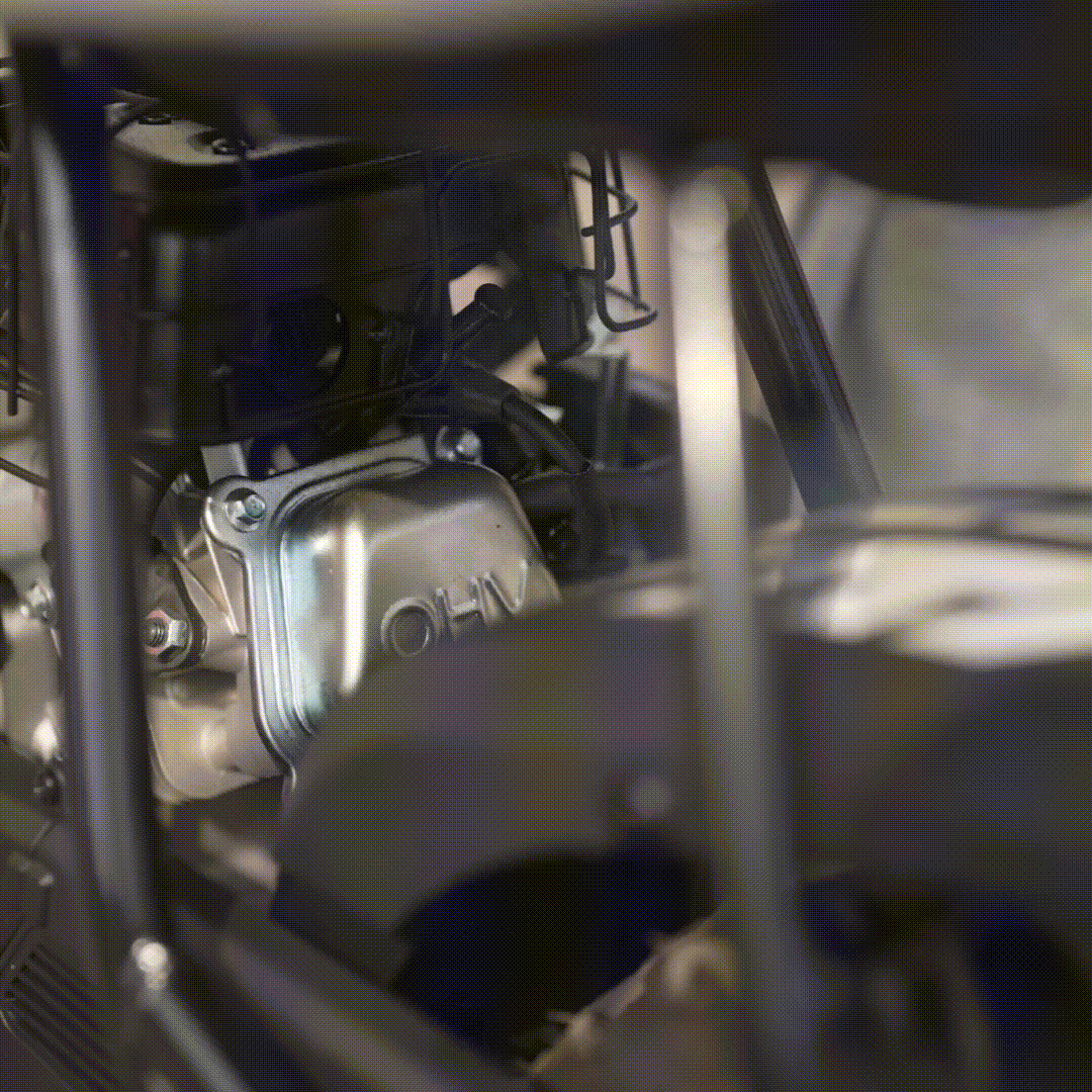 FRP Gas Powered 99CC 4-stroke Mini Bike GMB100 – FRP Official Site