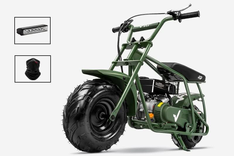 FRP Gas Powered 99CC 4-stroke Mini Bike GMB100 – FRP Official Site